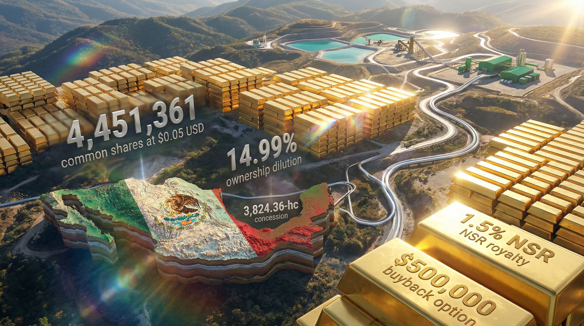 Mexican Gold Mining Acquires Tatatila Mining Project