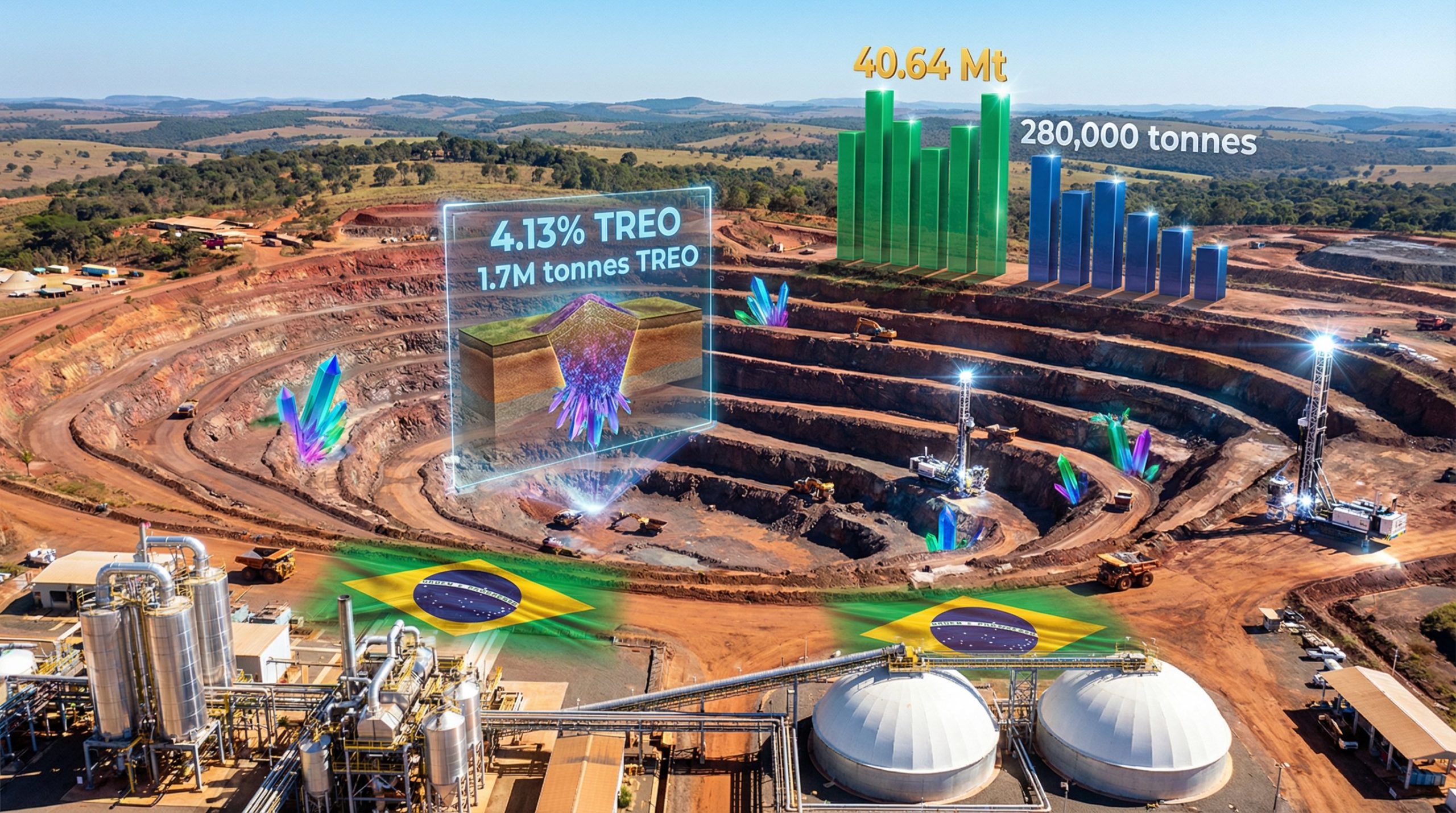 Araxá Rare Earths Project: Brazil's Critical Minerals Hub