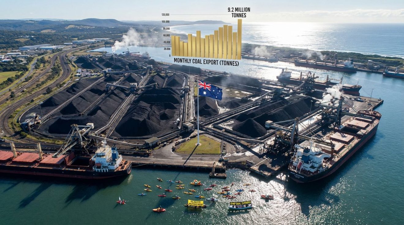 Protests Disrupt Australia's Newcastle Coal Port