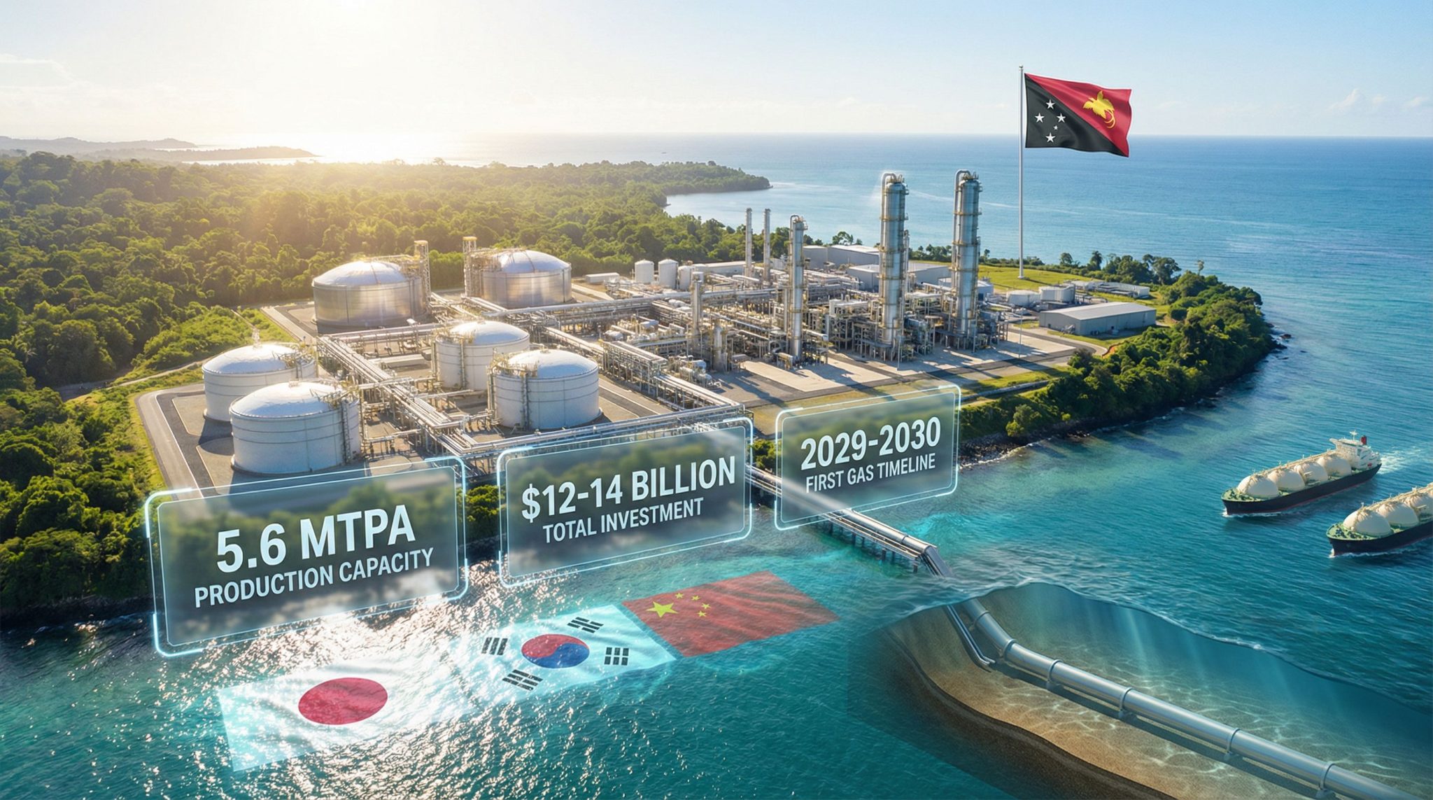 TotalEnergies Papua LNG Rebid Success & 2026 FID Target
