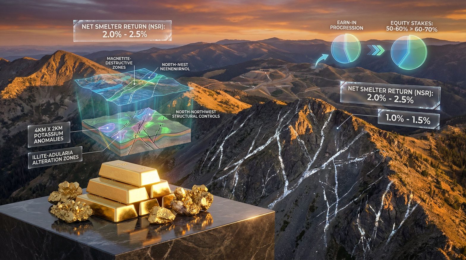 $25M Idaho Gold Earn-In Deal Transforms Mining Partnerships