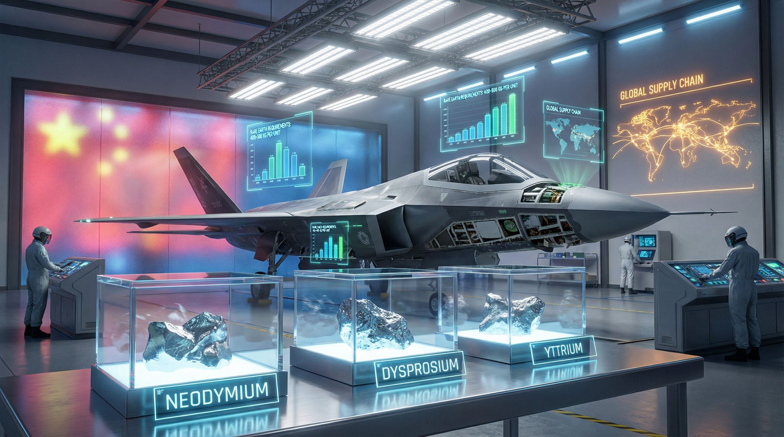 Rare Earths in Sixth-Generation Fighter Jets Explained