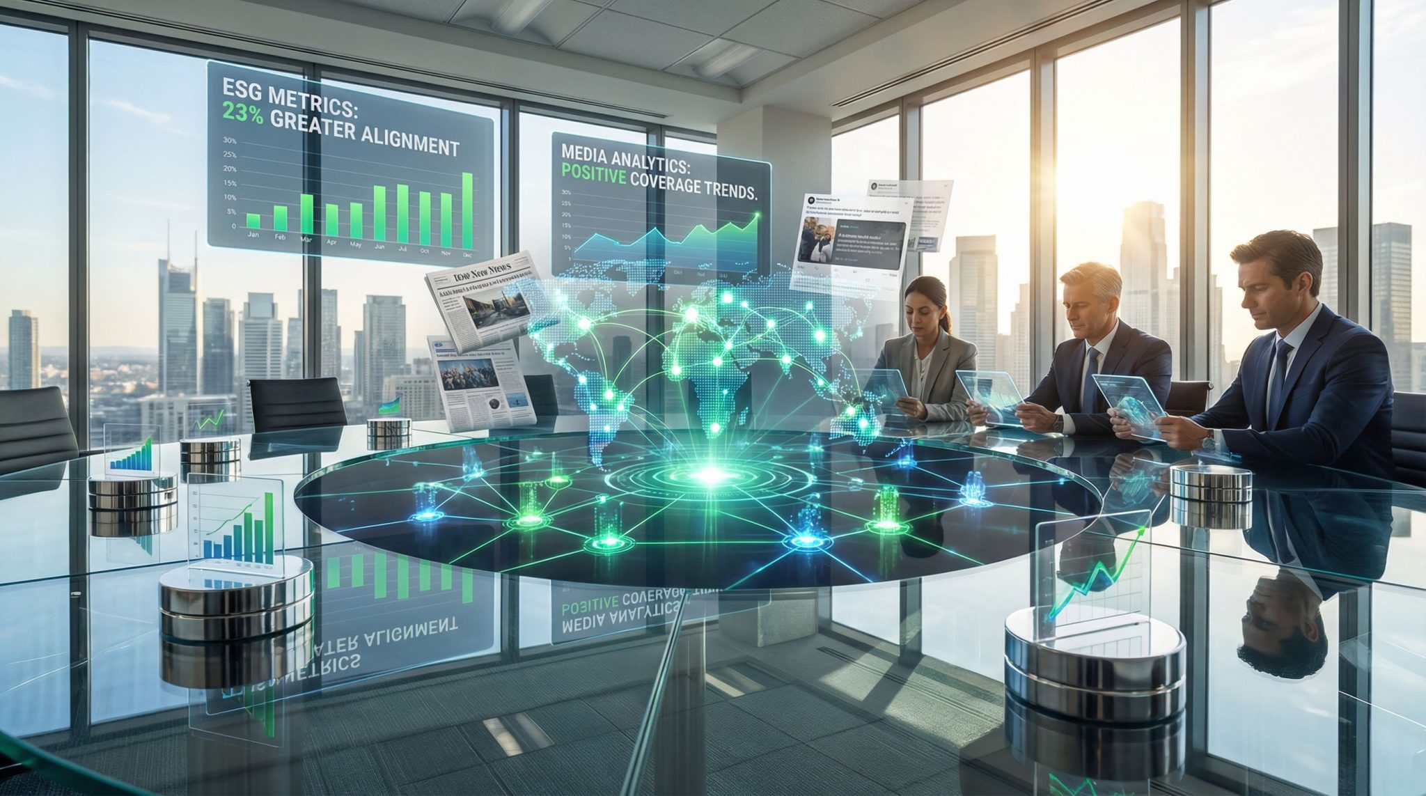 Green Media Coverage Drives ESG Supply Chain Alignment