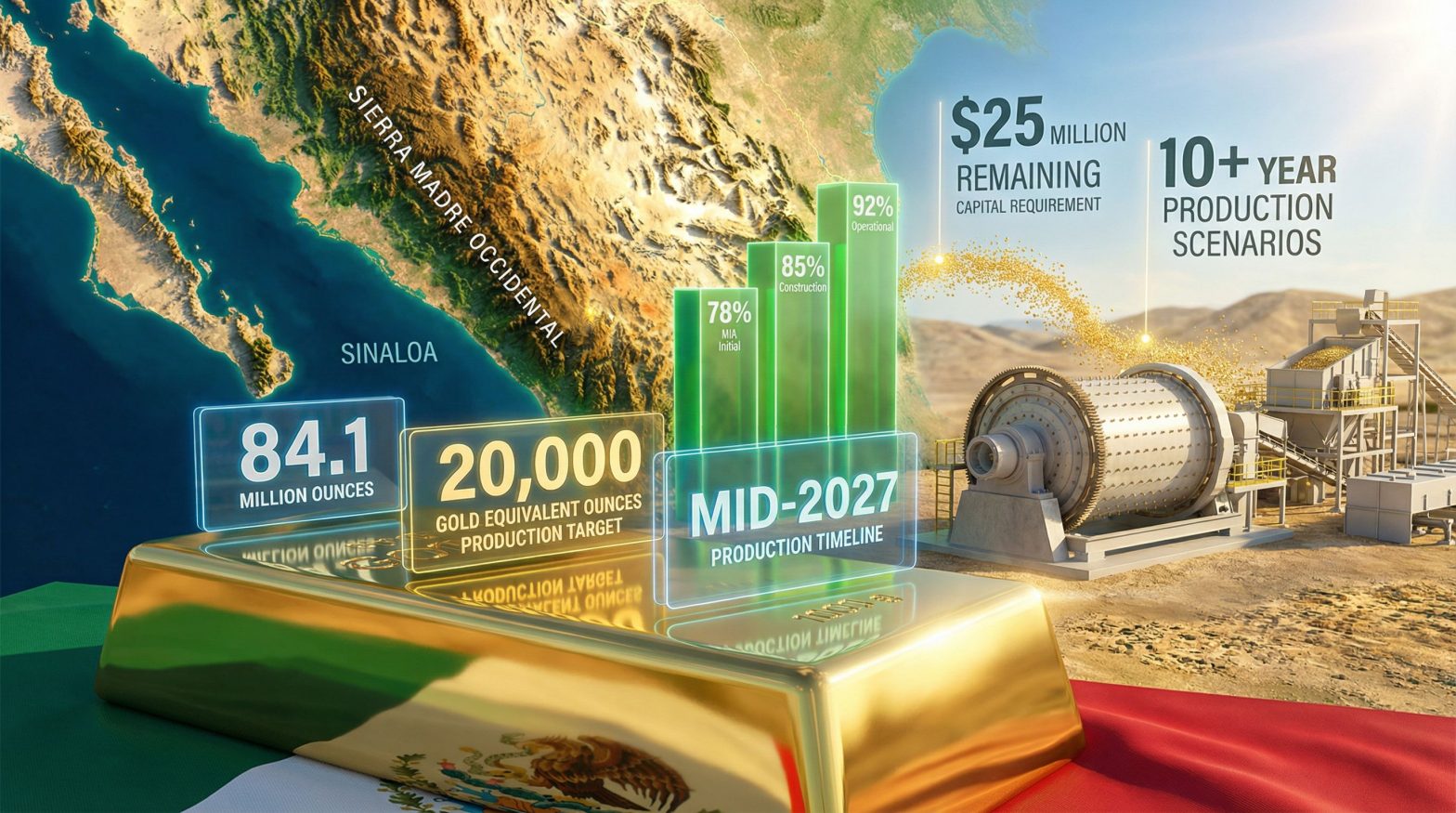 Mexico Grants EIA Extension for McEwen's El Gallo Mine