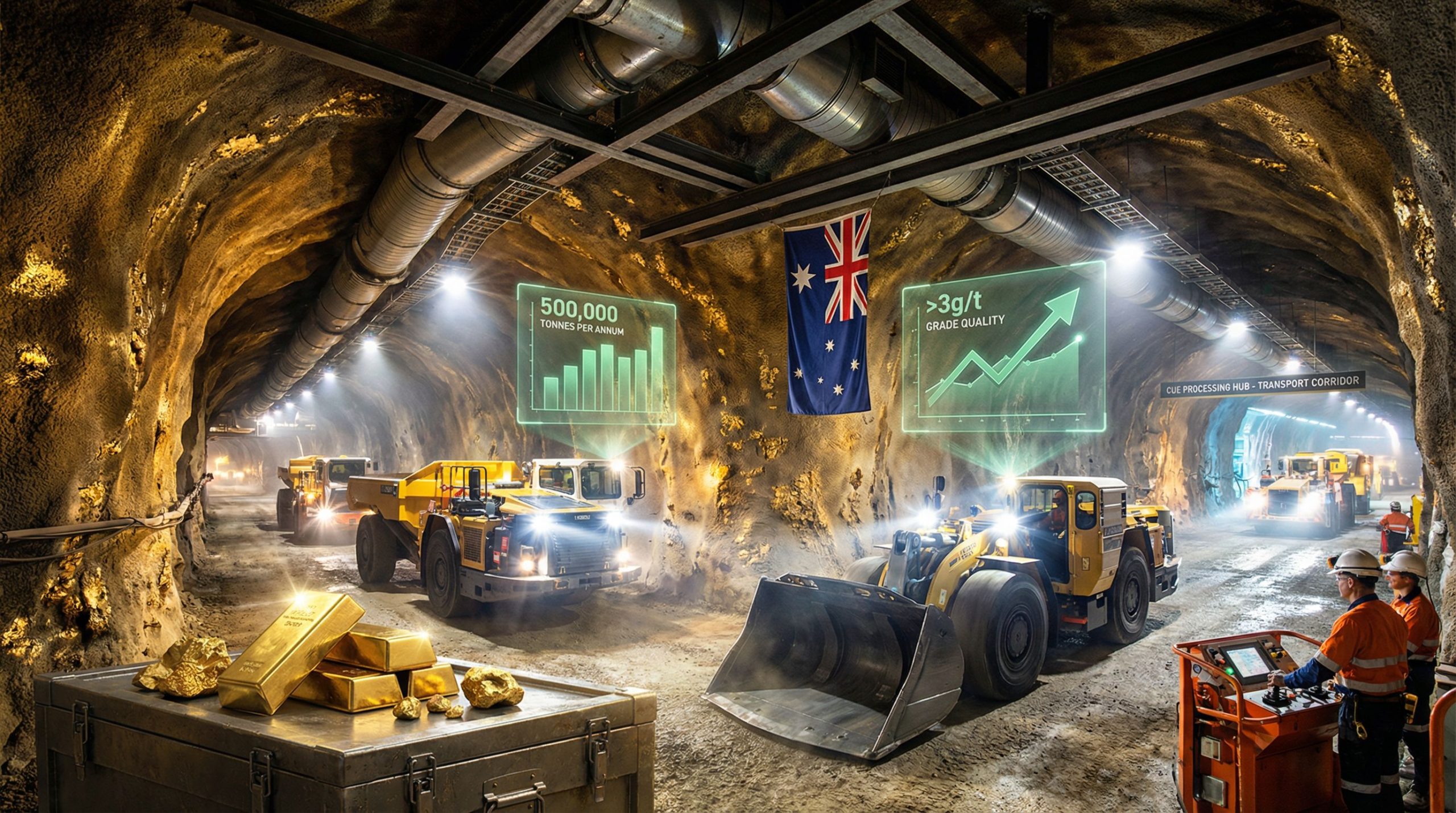 Westgold Restarts Gold Mining at Great Fingall Site