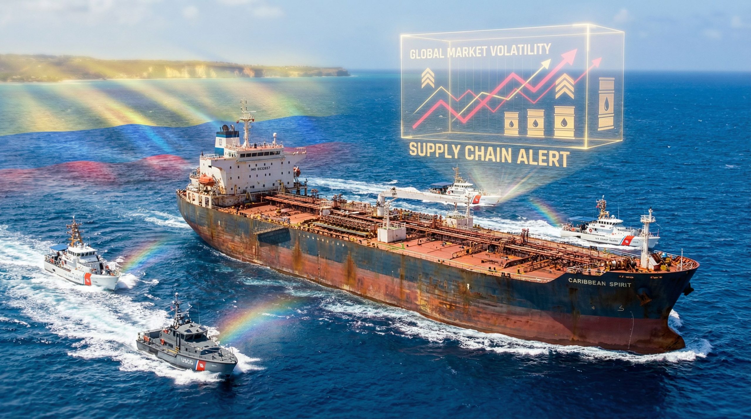 US Seizes Tanker Off Venezuela Coast Amid Oil Sanctions