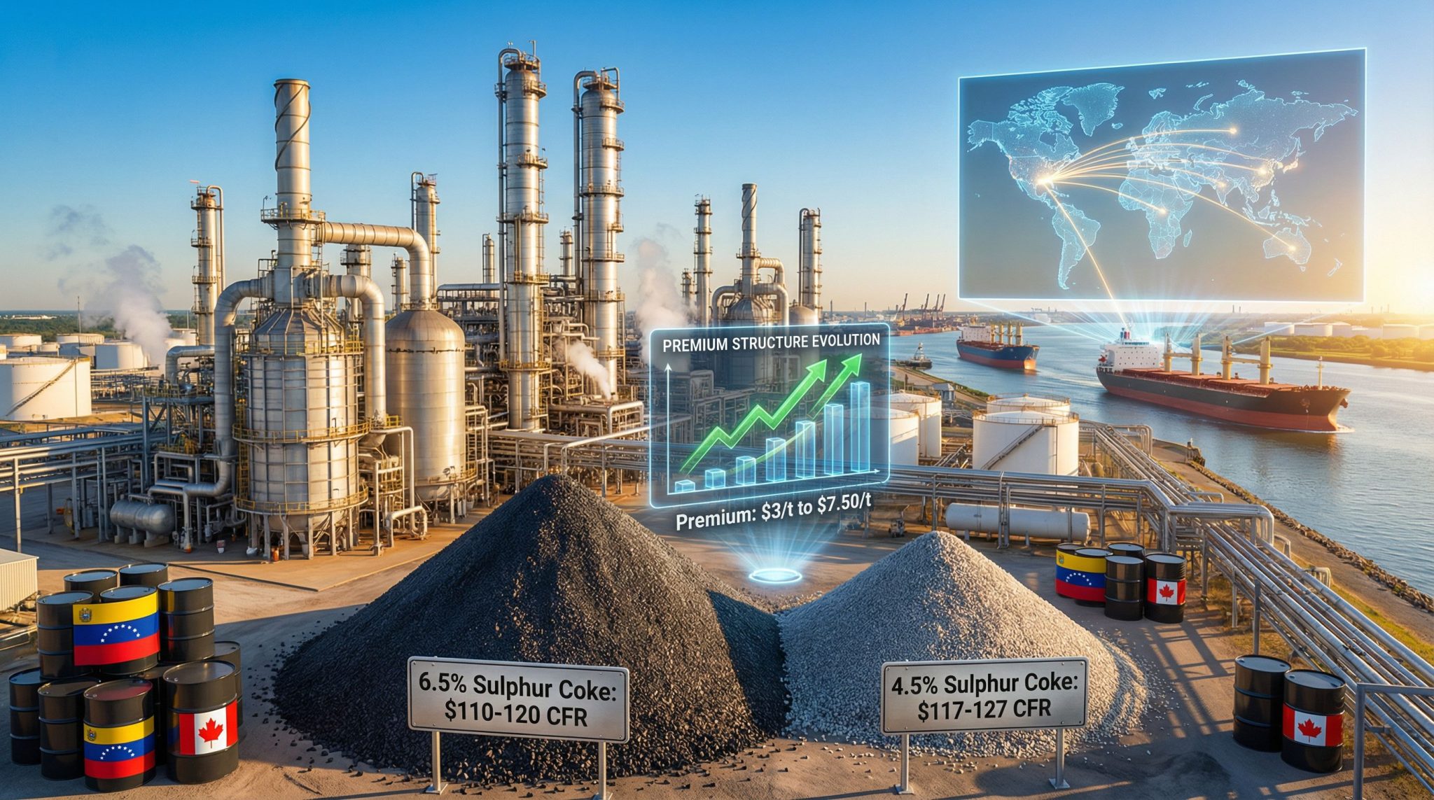 Higher Output May Weigh on USGC Coke Price