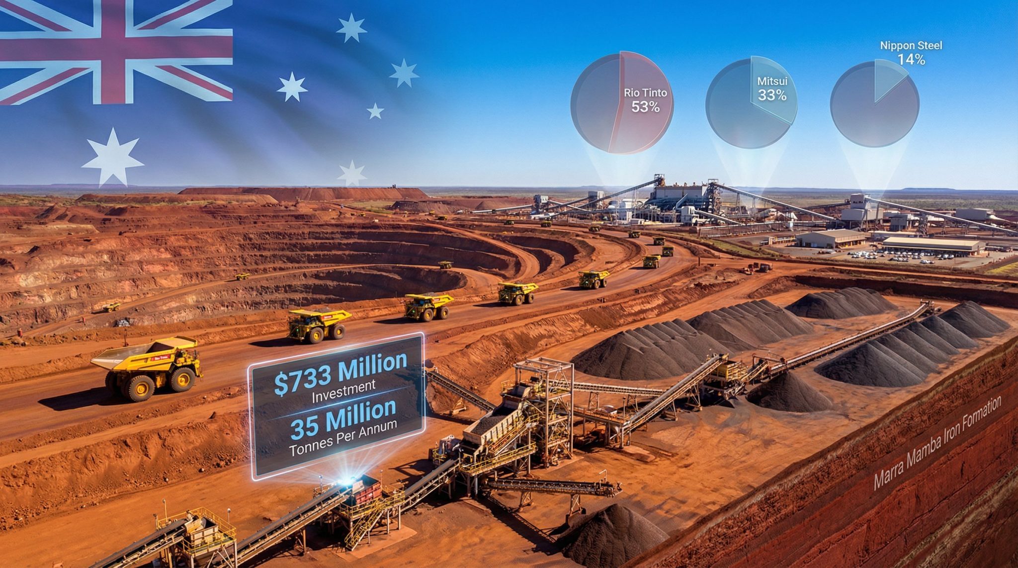 West Angelas Mining Project: $733M Investment Analysis