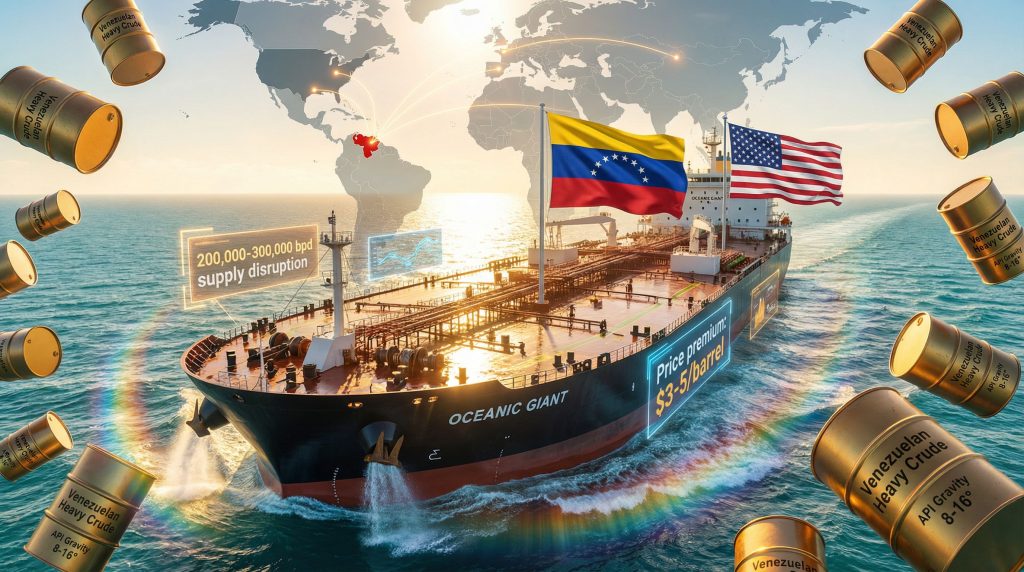 US Venezuela Oil Tanker Seizures Impact Heavy Crude