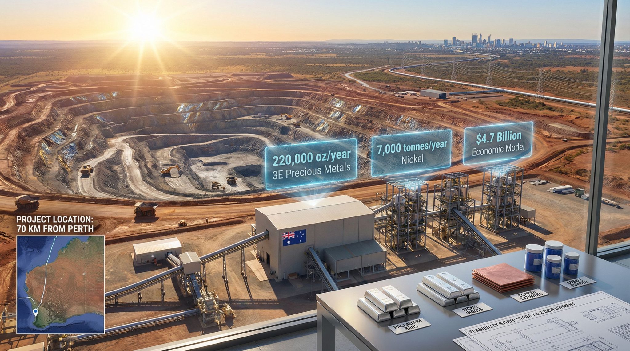 Gonneville Palladium Project: Australia's First PGM Mine