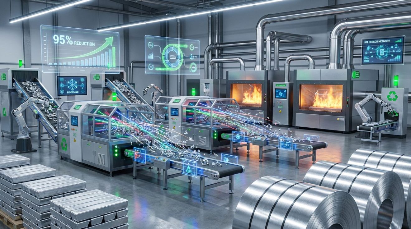 Regenerative Aluminium Flows: Energy & Carbon Reduction