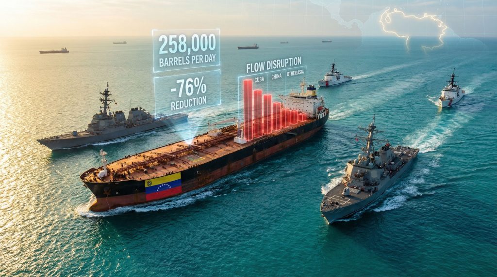 US Blockade Venezuela Oil Flows: Market Impact 2025
