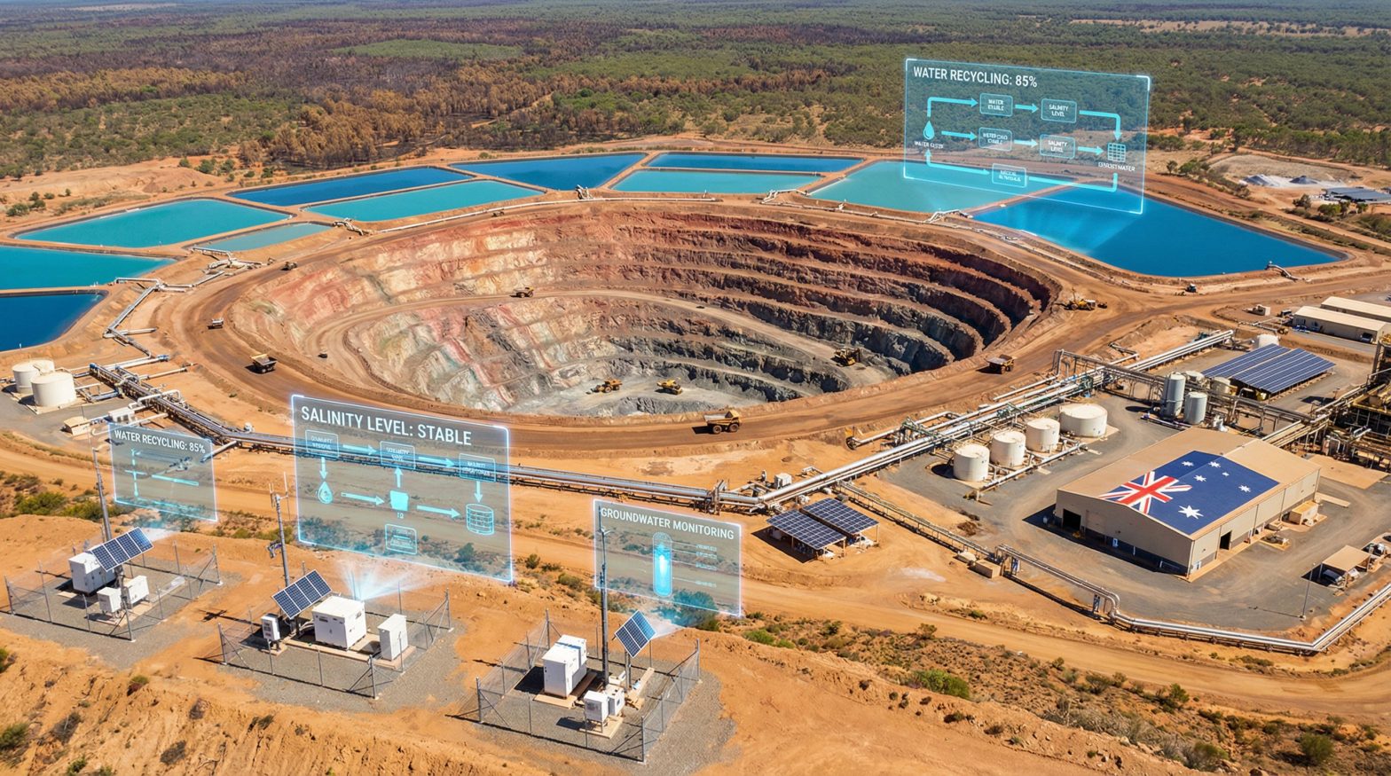 South32 Water Salinity Issues Impact Mining Operations