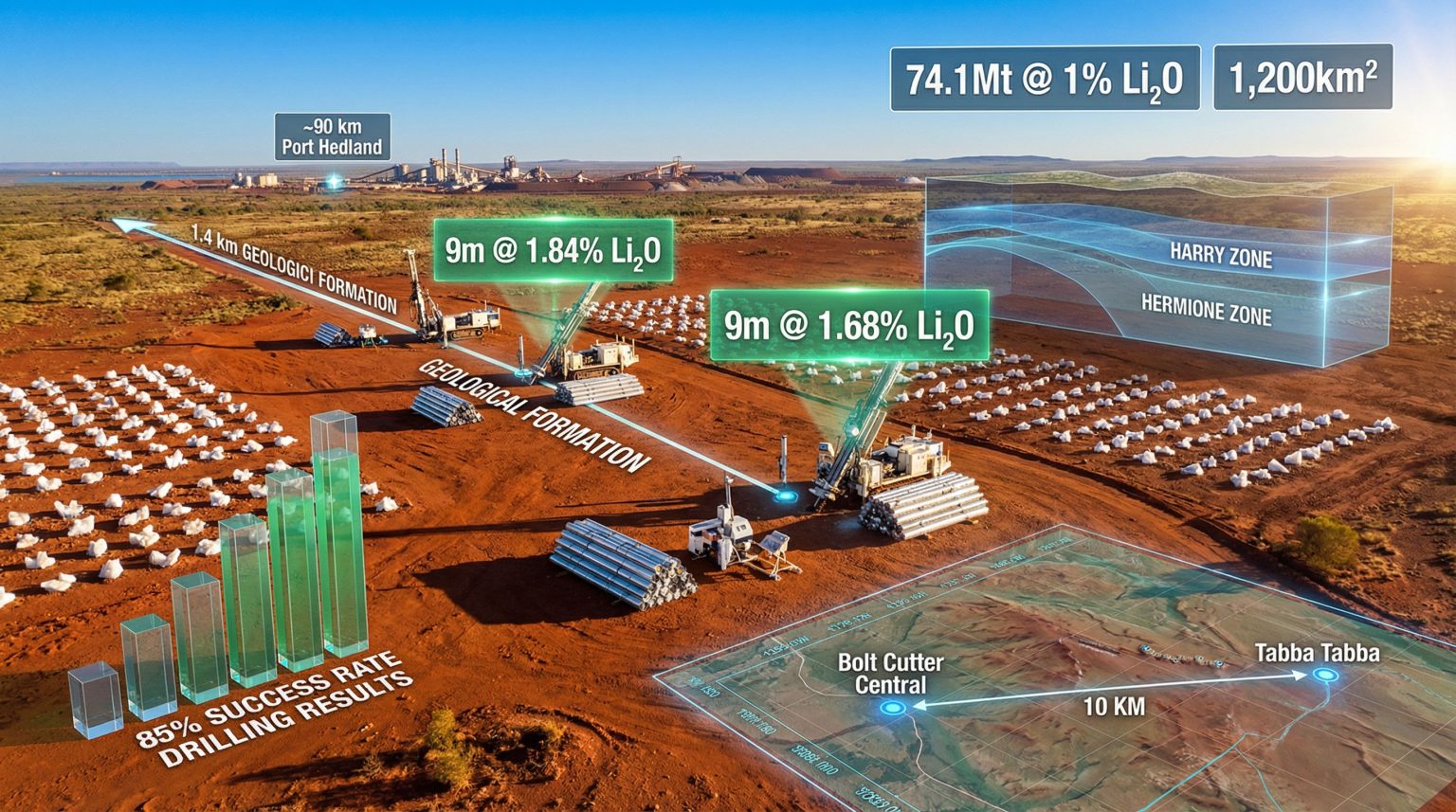 Wildcat Resources Lithium Discovery: Pilbara System