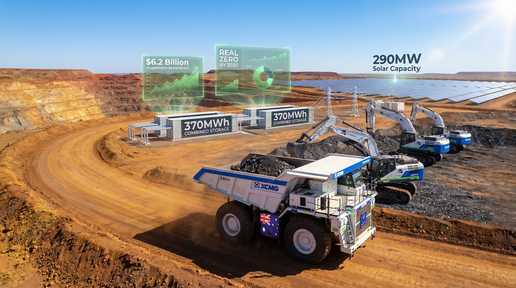 Fortescue Global Partnerships Drive Real Zero Mining Push