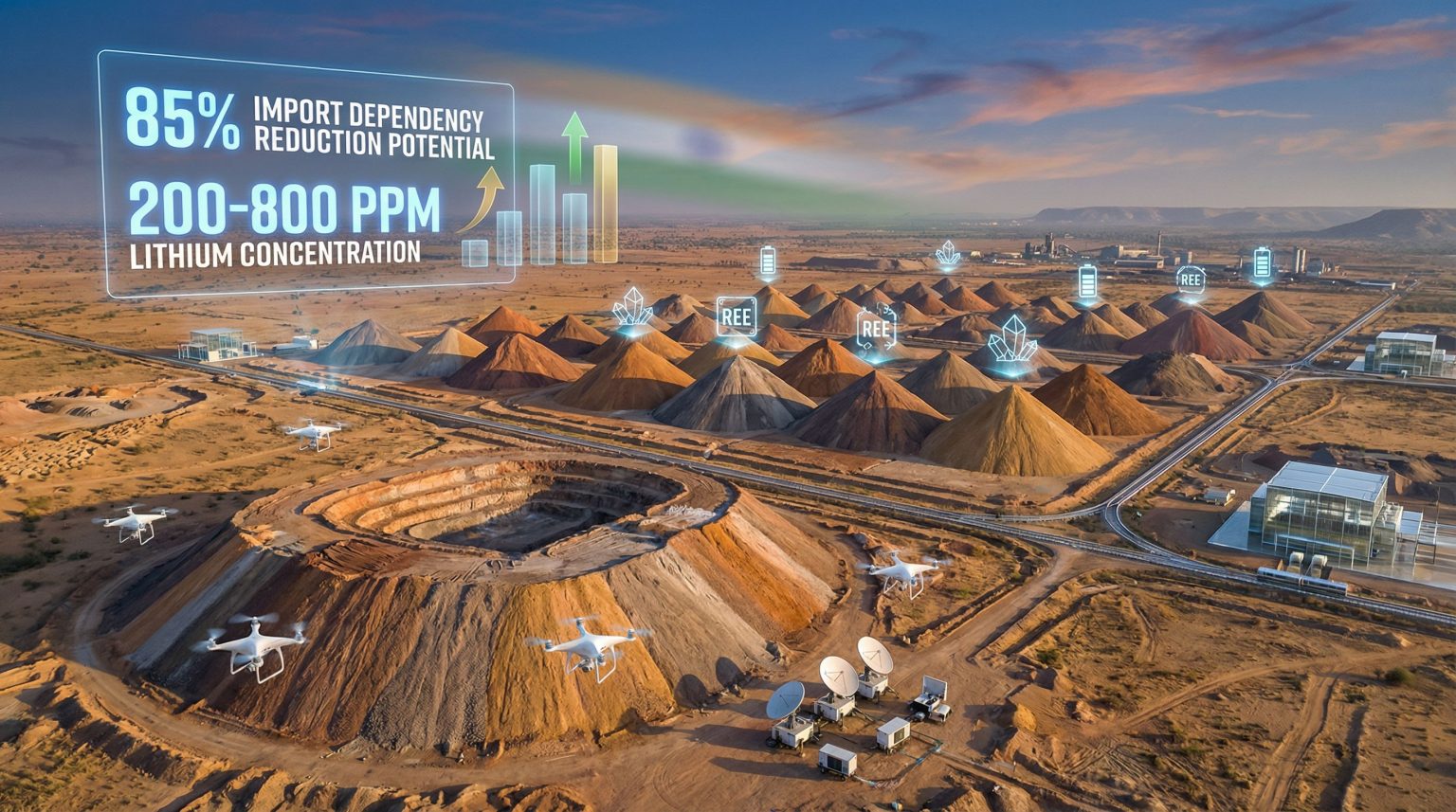Rajasthan Mine Waste to Critical Minerals Recovery