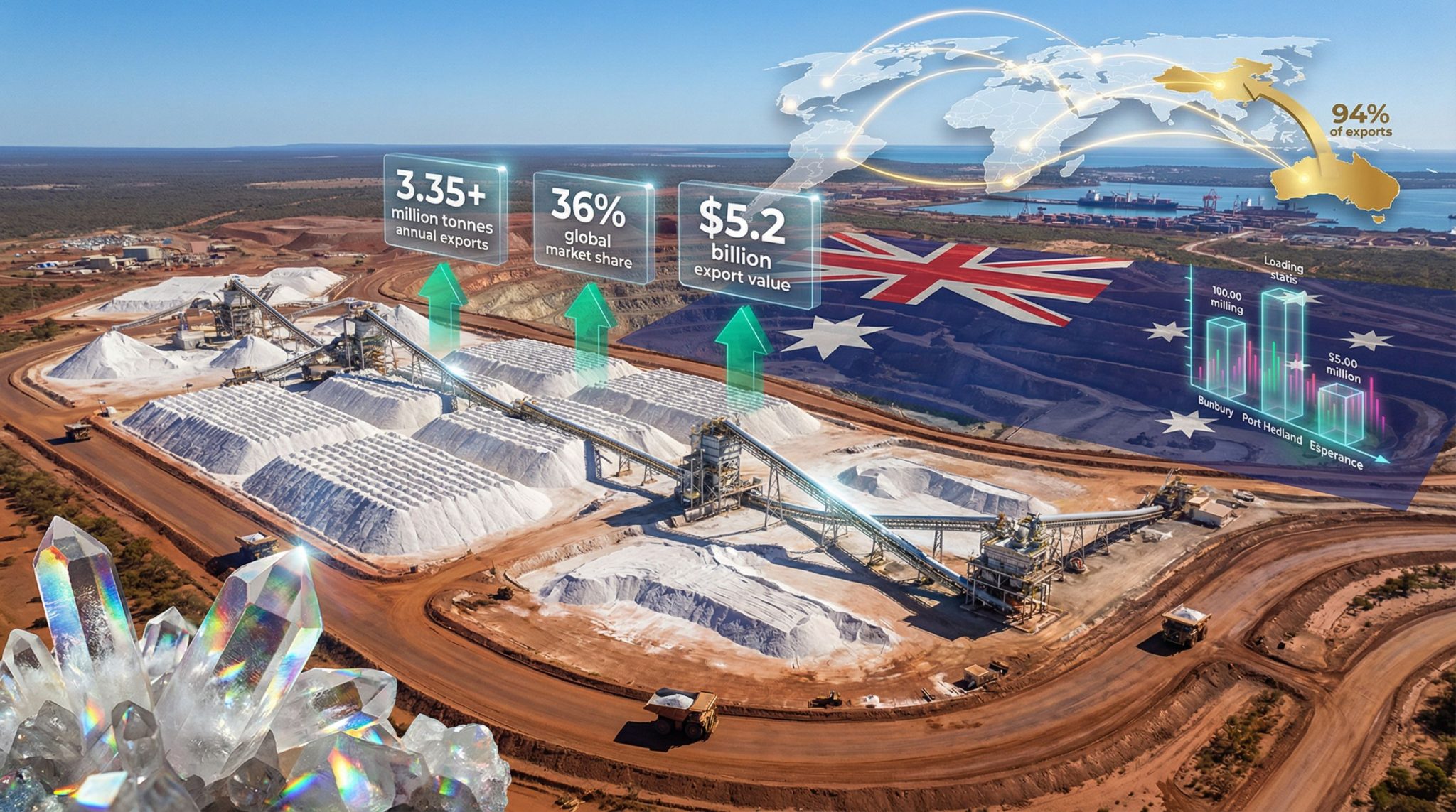 Australia Lithium Exports: Market Dominance & Growth
