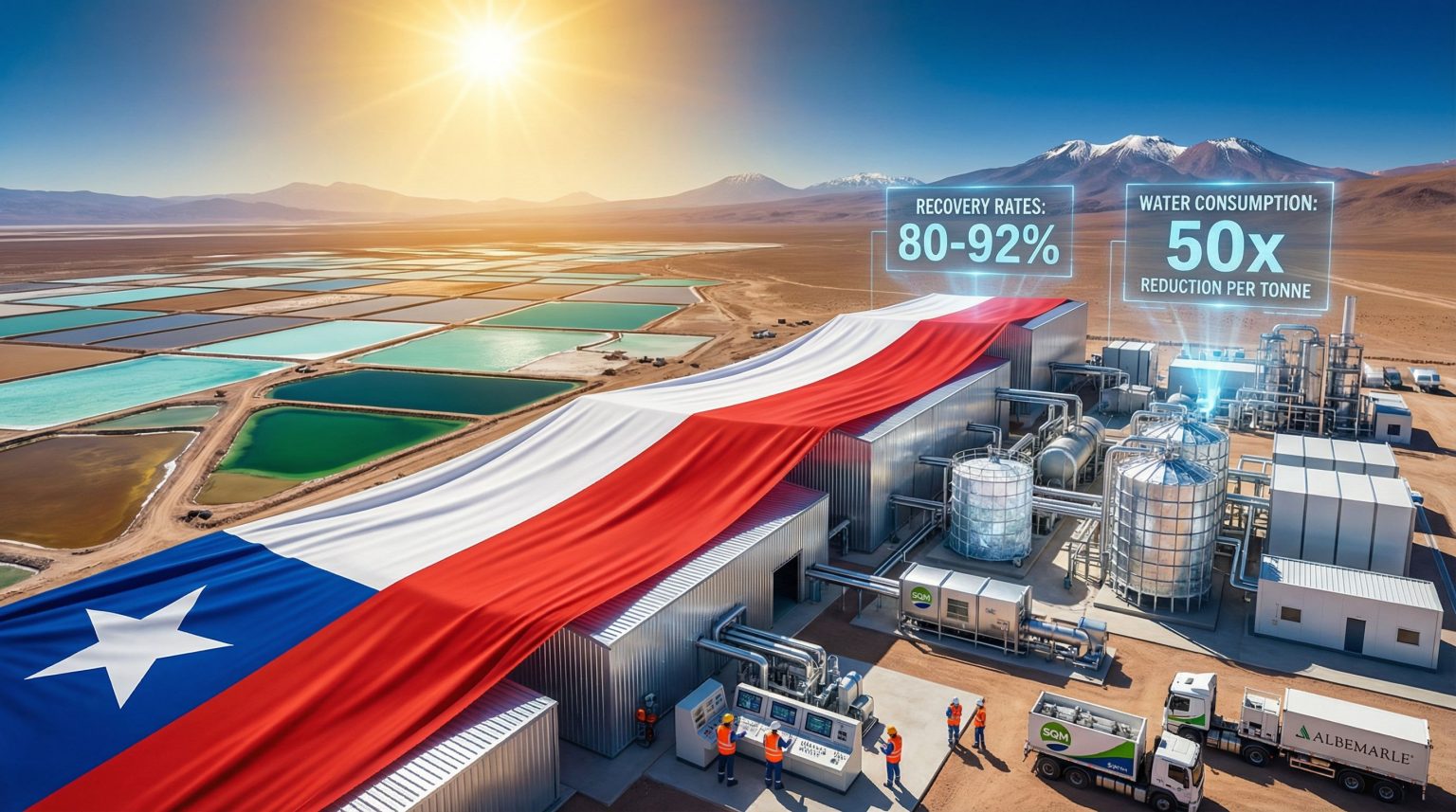 DLE Chile: Tech Transforming Lithium Mining Operations
