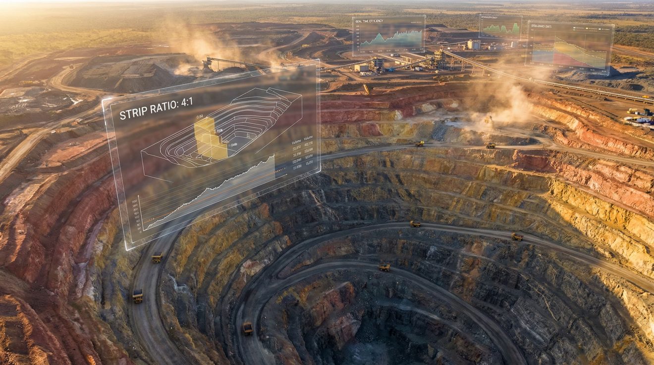 Strip Ratio in Open-Pit Mining: Cost & Calculation Guide