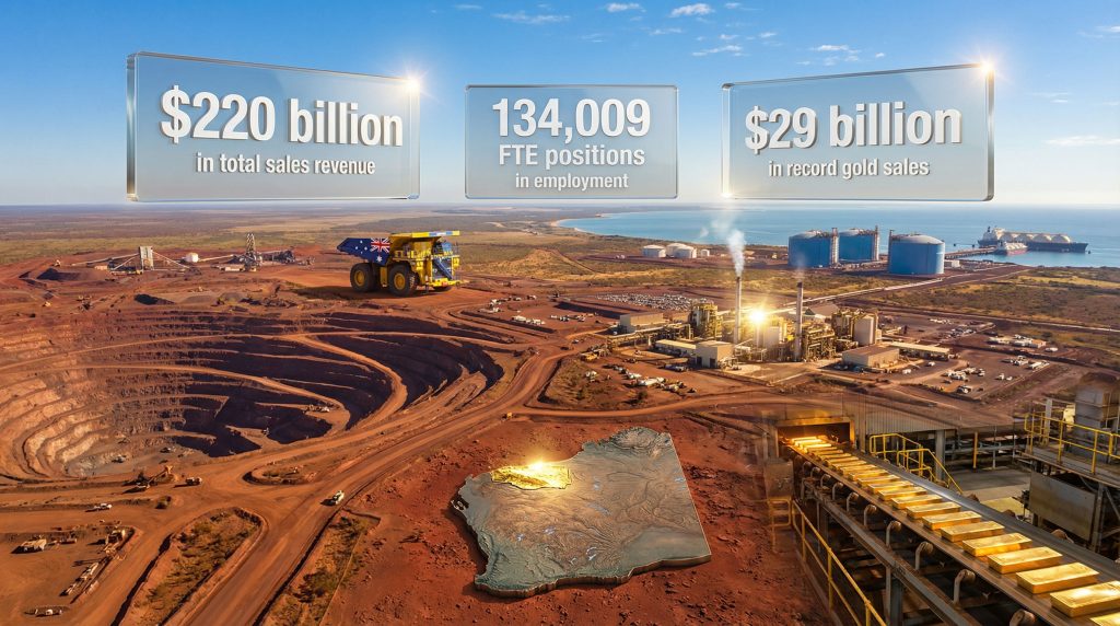 WA Resources Sector Growth Reaches Record $220B Sales