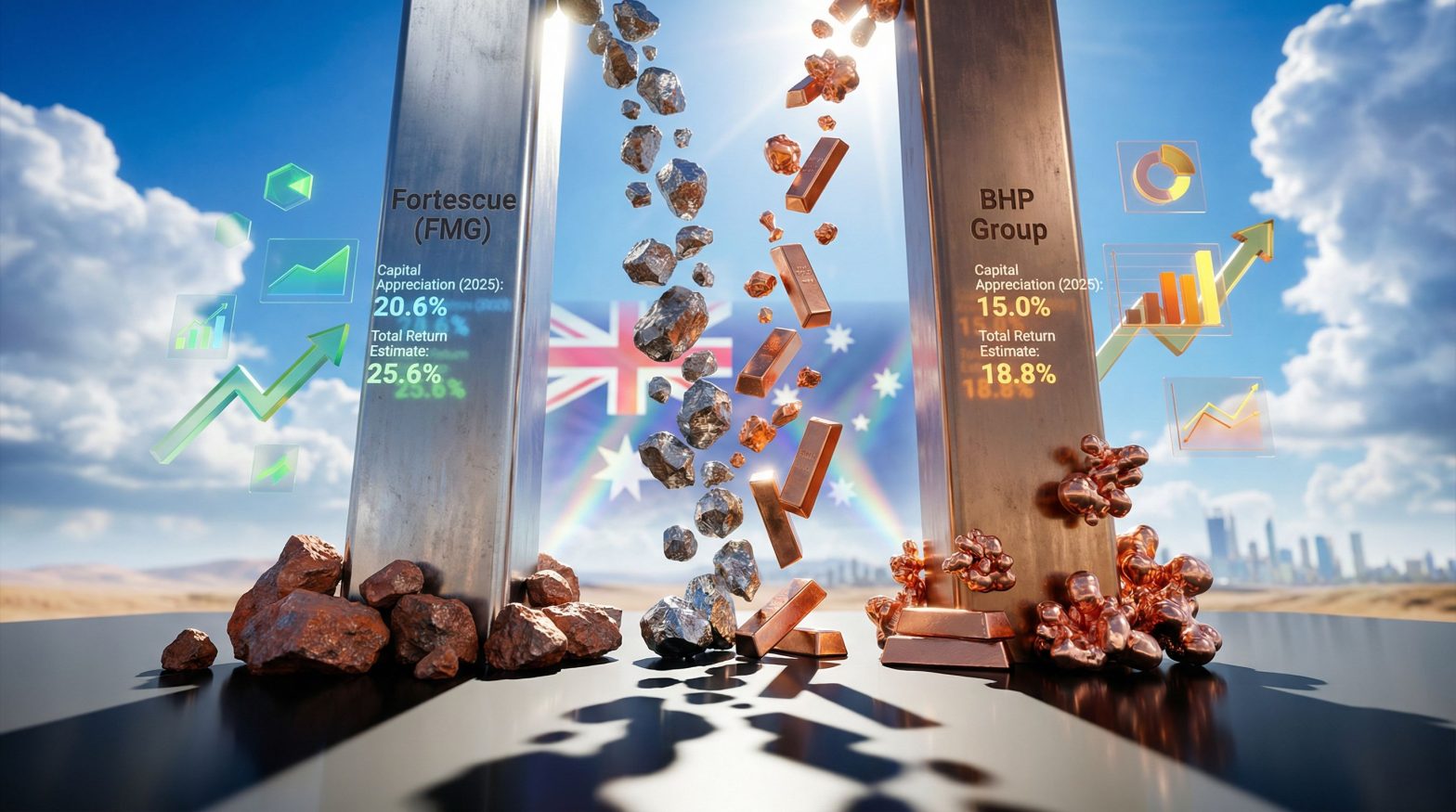 Fortescue vs BHP: Which Miner Won 2025?