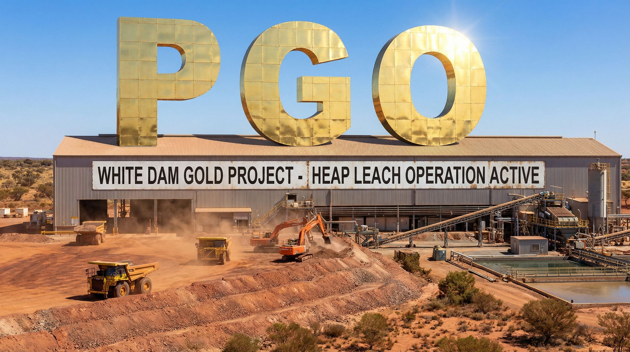 Pacgold Ltd Gold Production Starts at White Dam Project