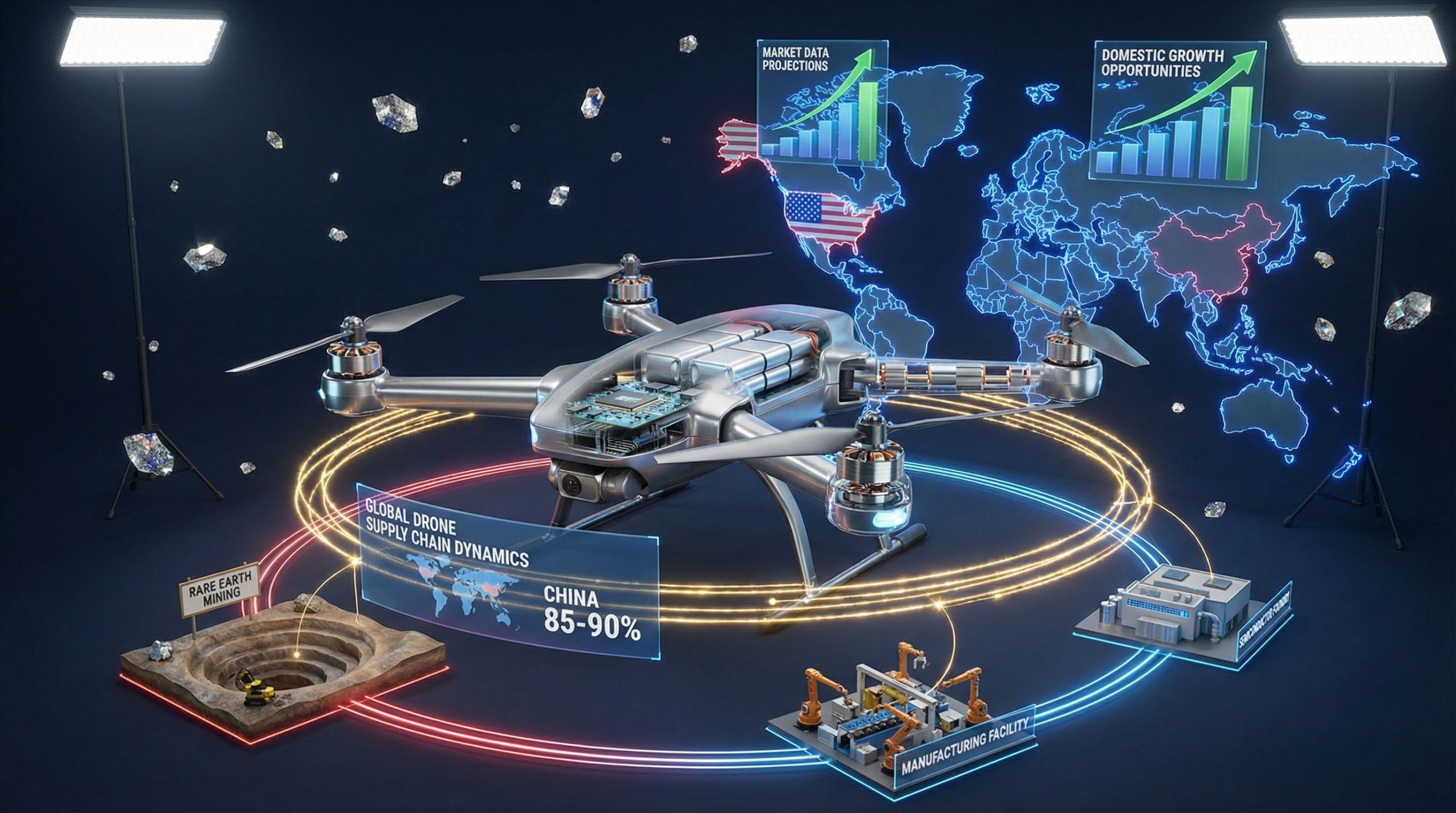 Drone Supply Chain Disruption: Security & Market Shift