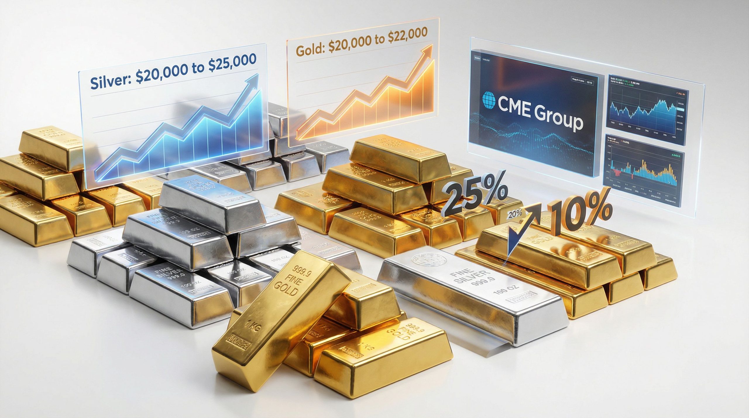 CME Margin Hikes Impact on Gold Silver Price Volatility
