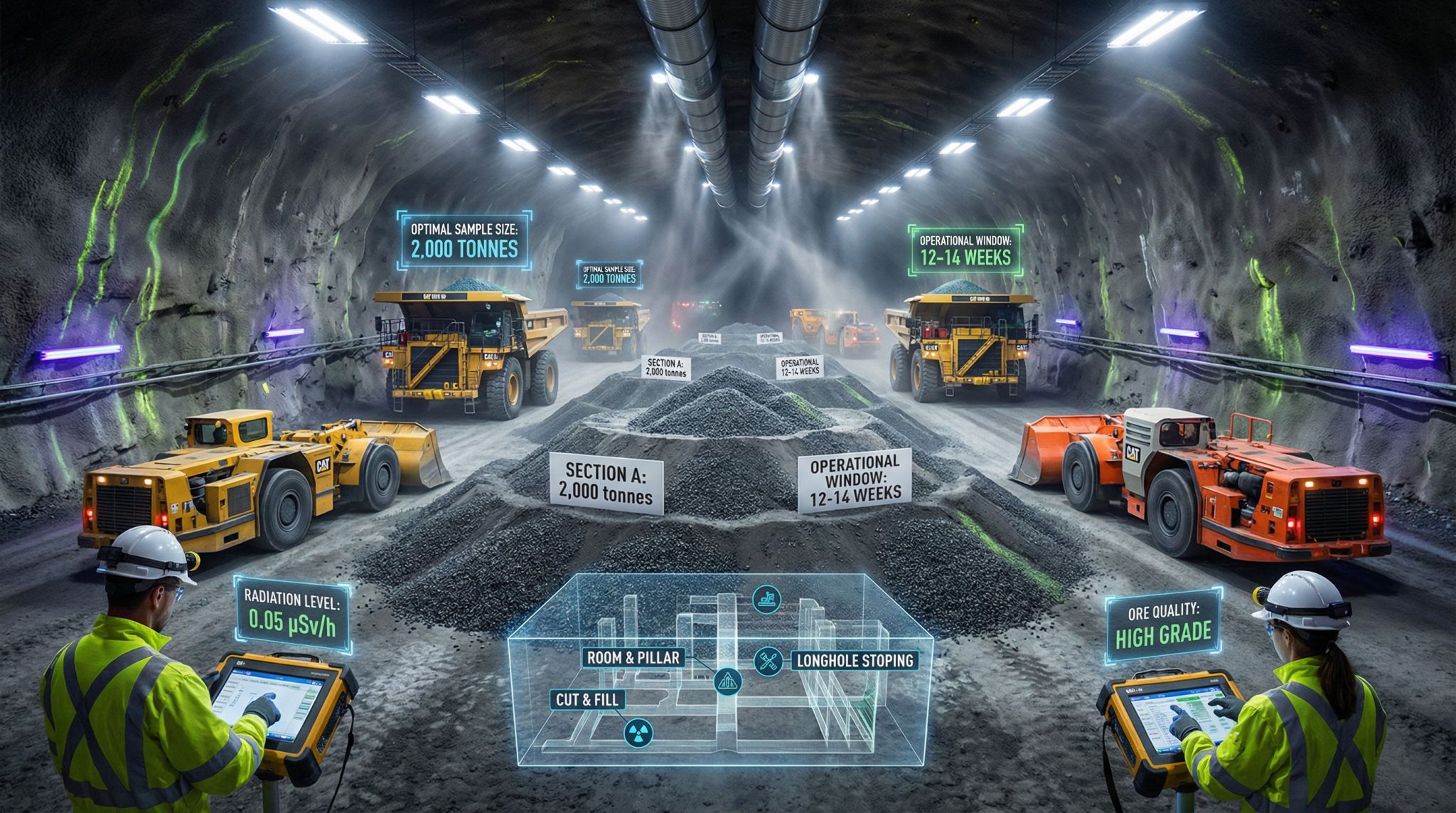 Tony M Mine Bulk Sample Programme: Mining Restart Data