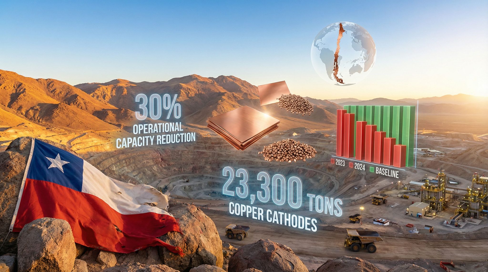 Chile's Mantoverde Copper Strike Impacts Global Markets