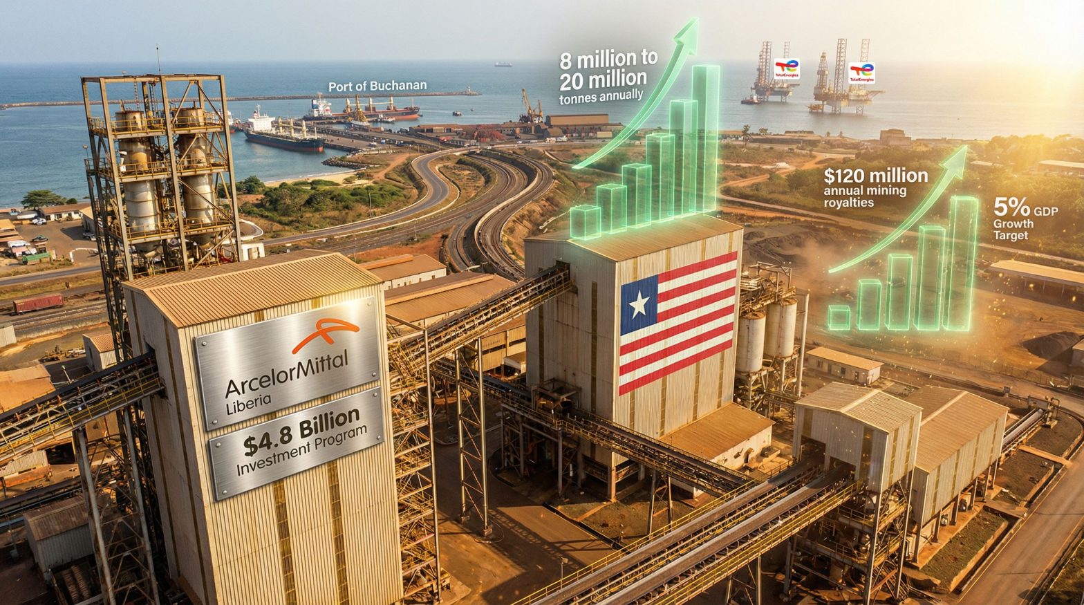 Liberia Mining Oil Investments: $4.8B Resource Boom