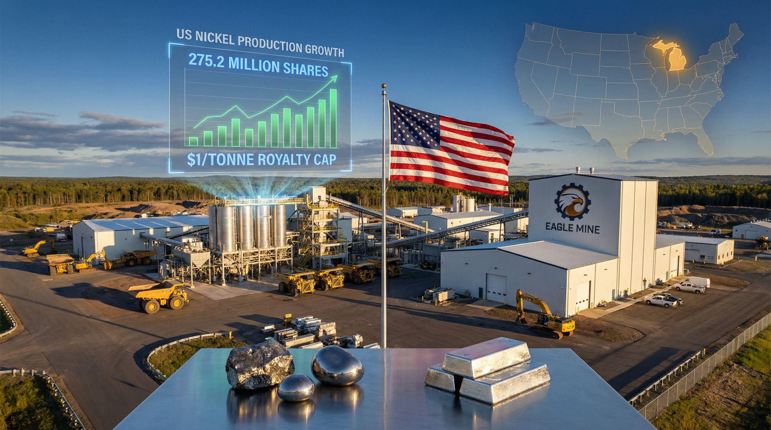 Talon Completes Eagle Mine Acquisition for US Nickel