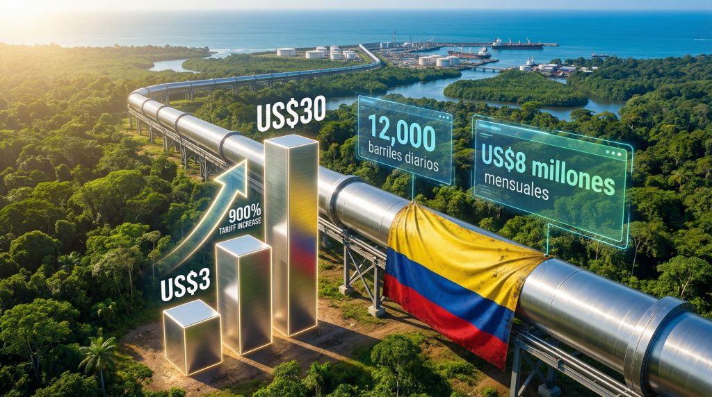 Tarifa SOTE Crudo Colombia: 900% Aumento Impacto Mercados