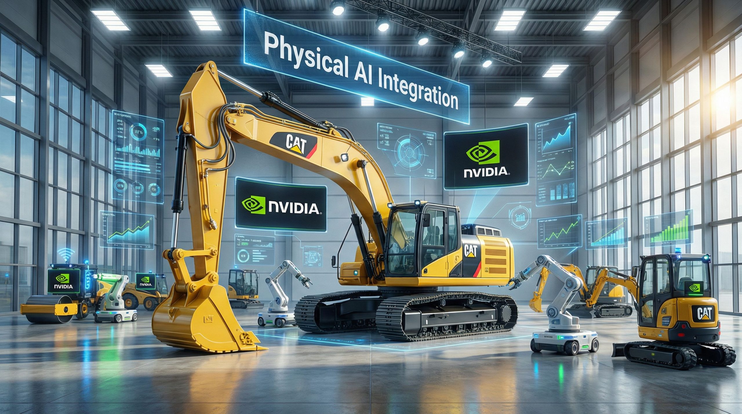 Caterpillar Nvidia AI Partnership: Smart Equipment Tech