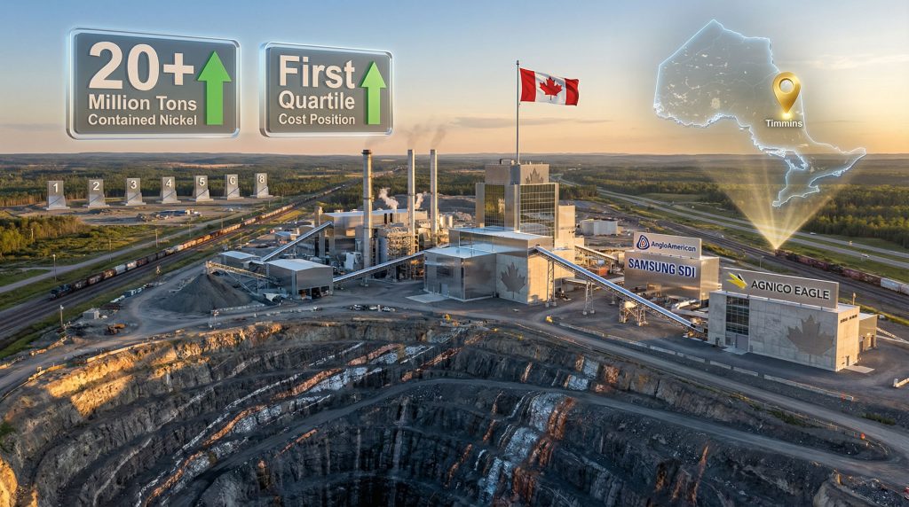 Canada Nickel Crawford Project Gets Major Support