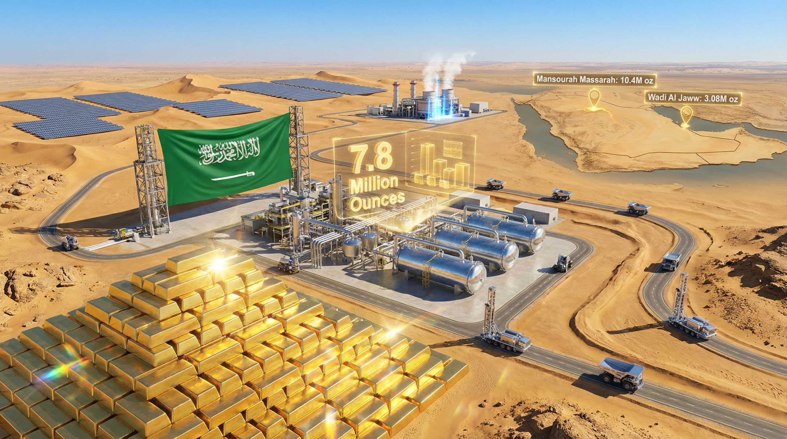 Saudi Arabia's Golden Era Ma'aden Gold Discovery