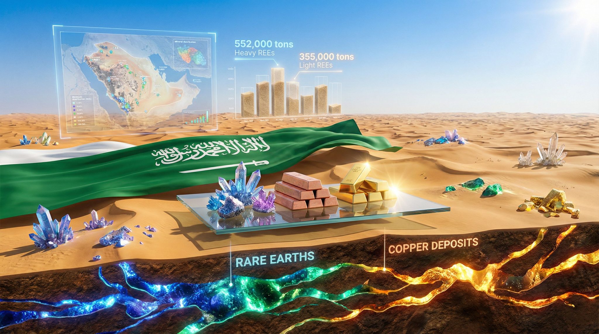 Saudi Arabia Mineral Discoveries Reshape Global Markets