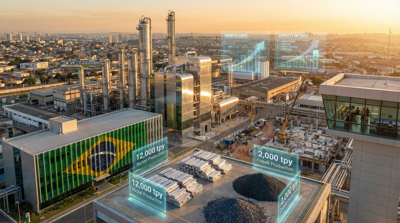Ausenco Revitalises Jervois Nickel Cobalt Refinery Brazil
