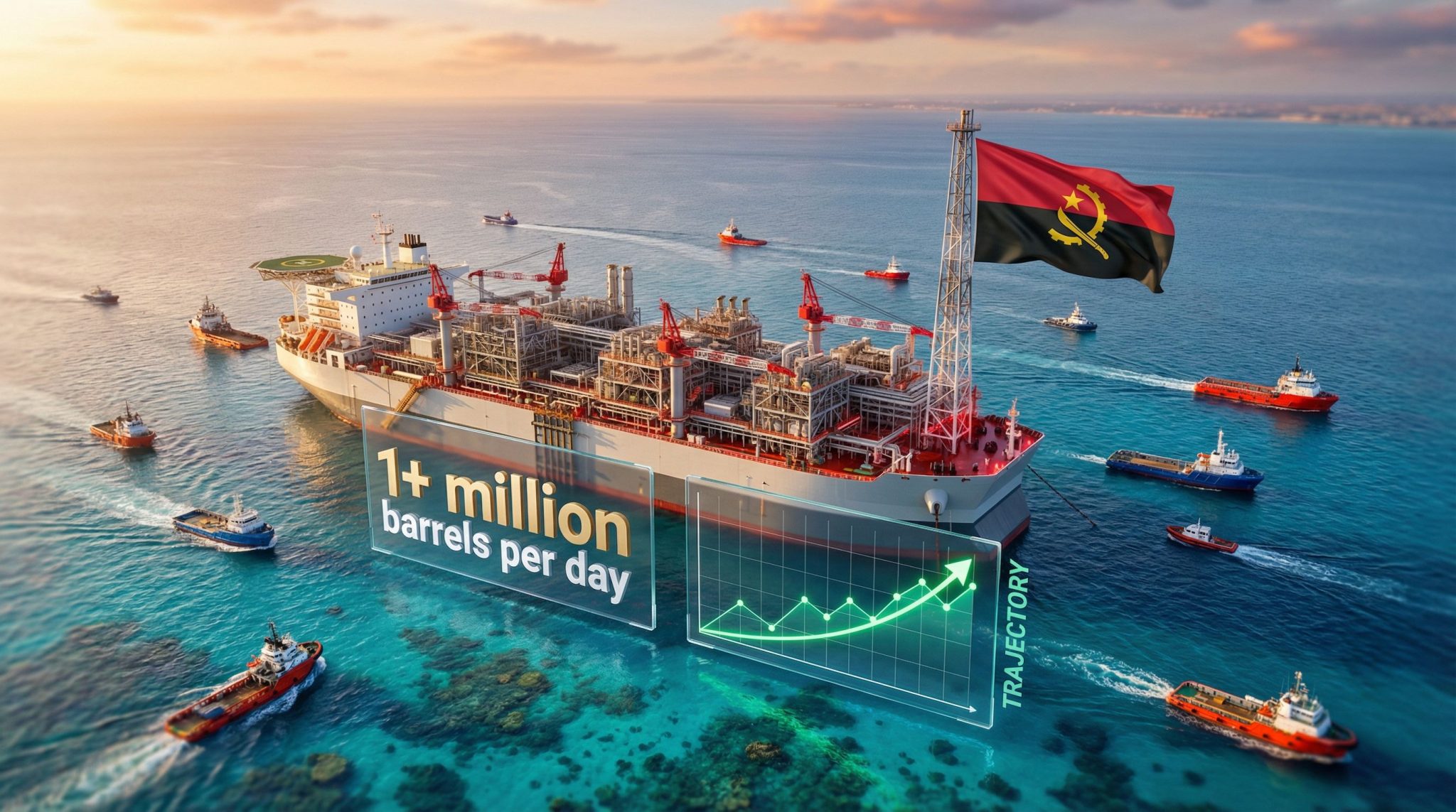 Angola Oil Production Target Hits 1M Barrels Daily