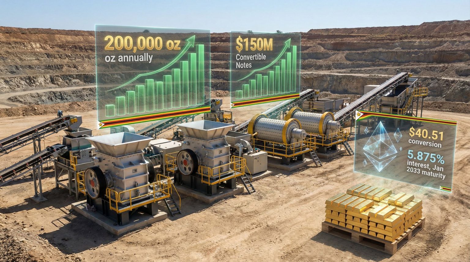 Caledonia Mining $150M Upsized Convertible Note Offering