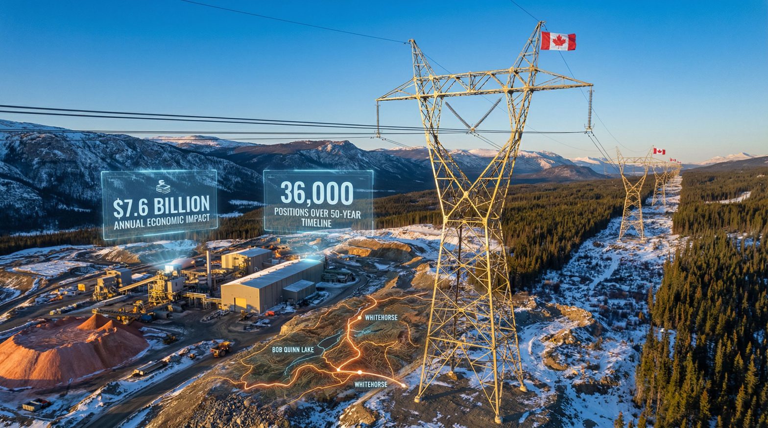 Carney Yukon Seeks BC Grid Connection for Mining Growth