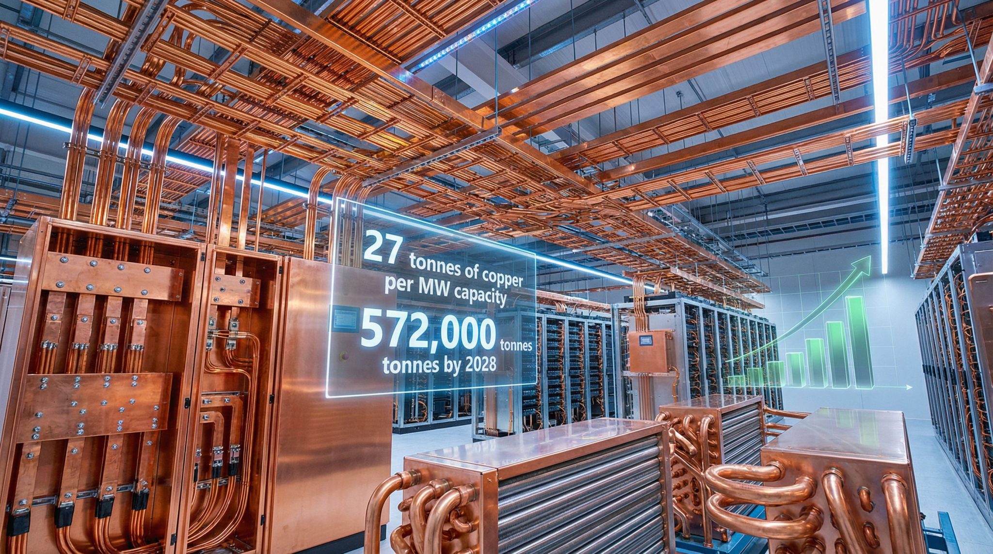 Copper Demand from Data Centers: AI Infrastructure Growth