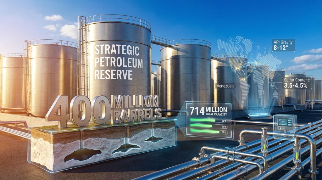 US Plans Venezuelan Crude for Emergency Oil Reserve