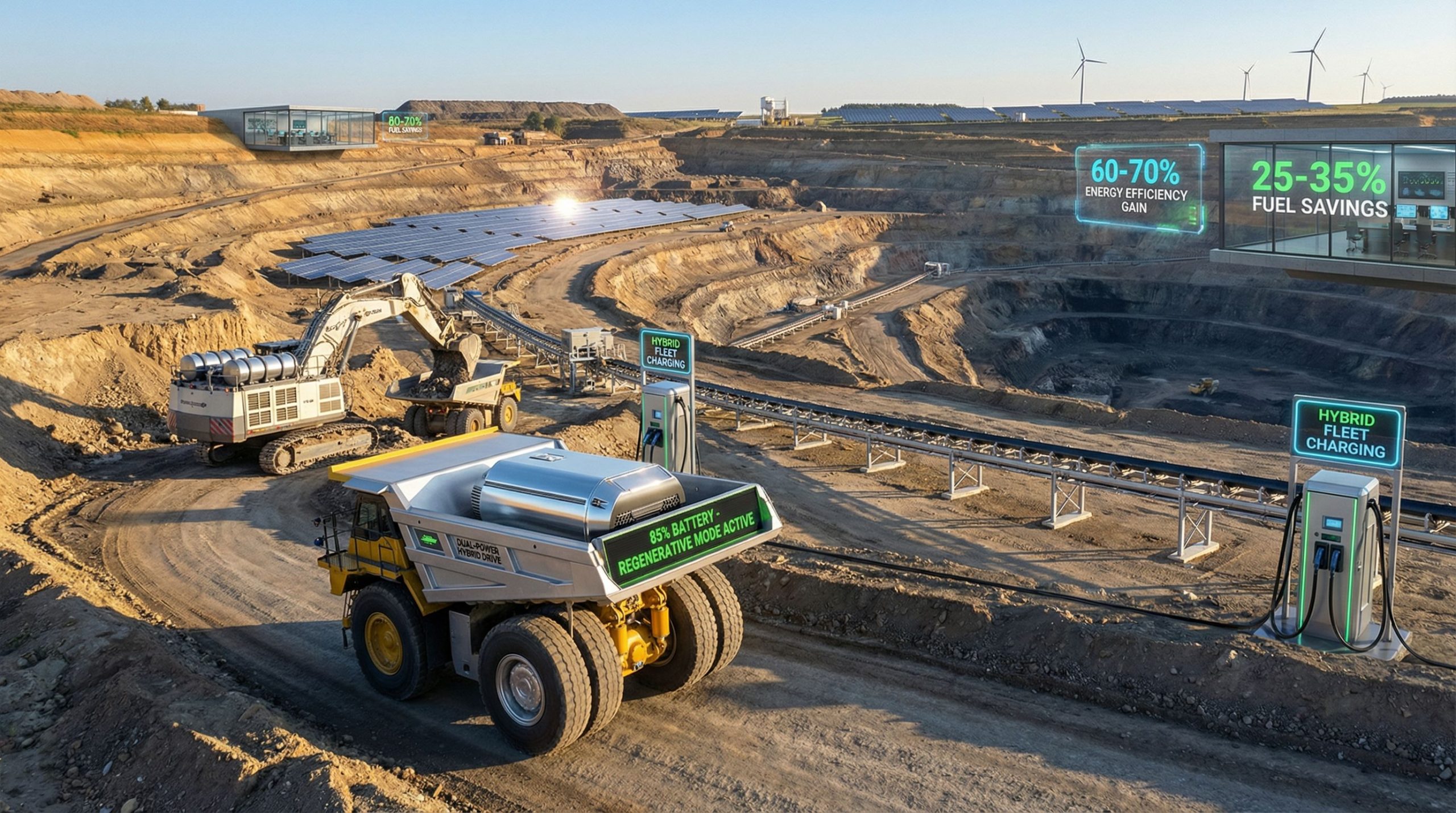 Hybrid Mining Systems: Advanced Power Integration Tech