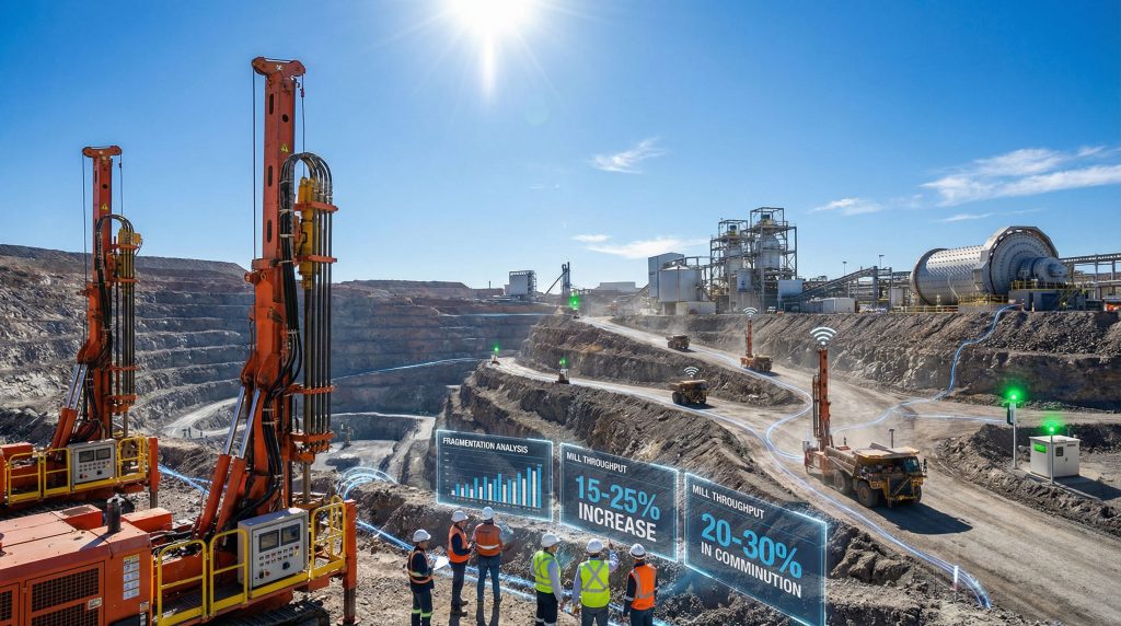 Blasting & Processing Integration for Mining Value