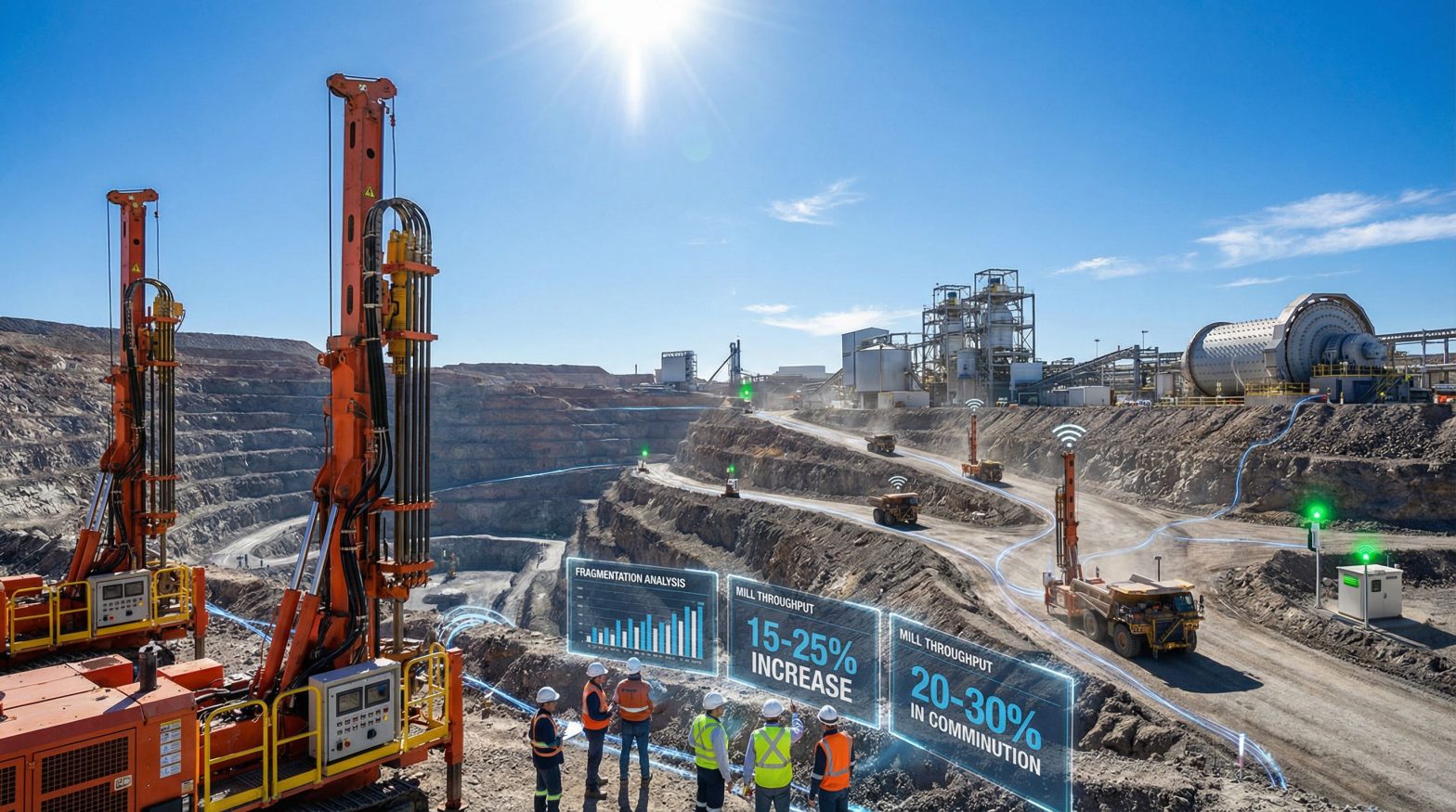 Blasting & Processing Integration for Mining Value