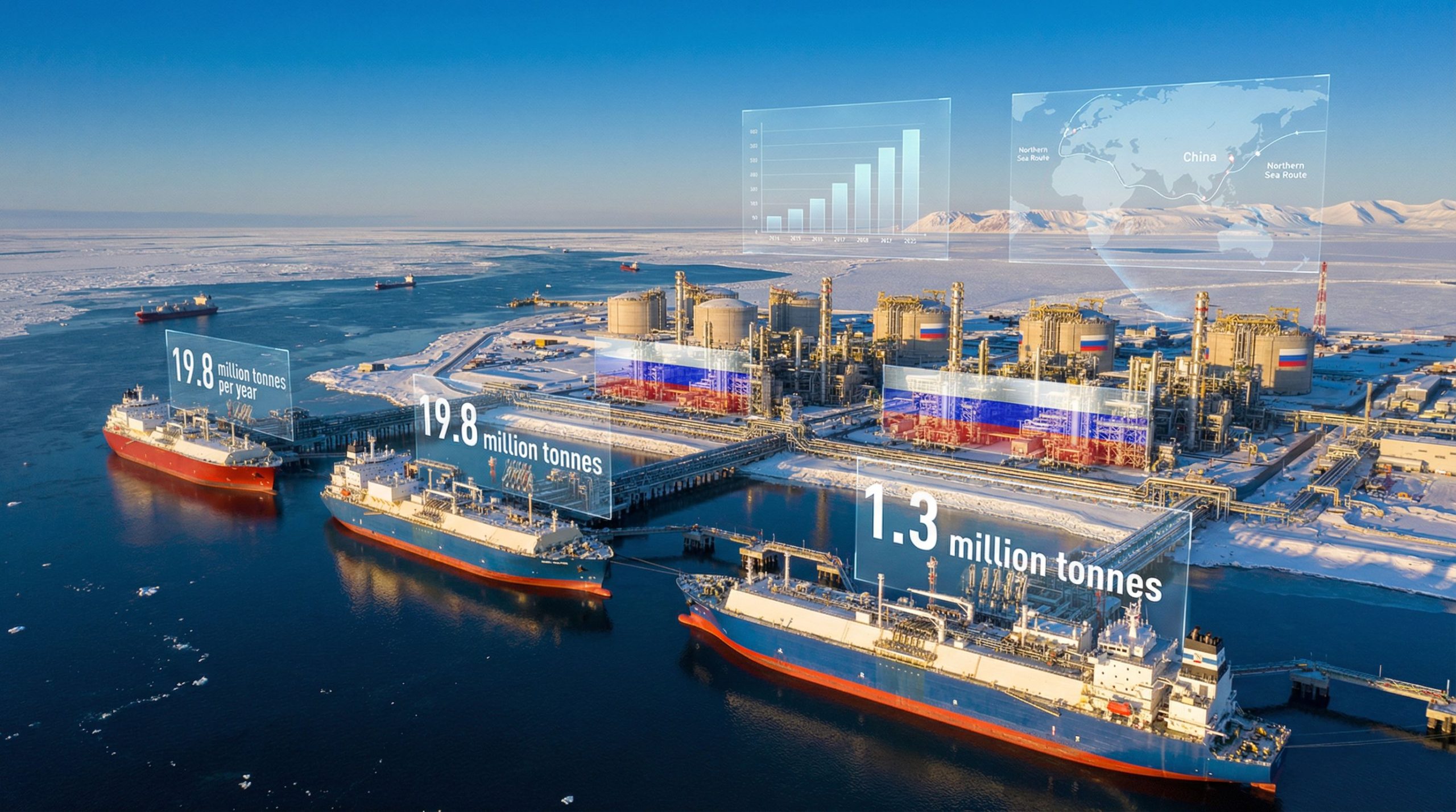 Russia's Arctic LNG Defies Sanctions Despite Limits