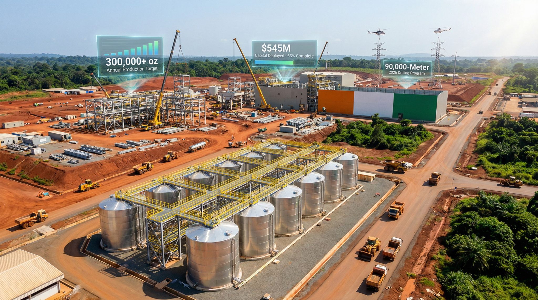 Montage Gold Koné First Gold Pour Expected 2026