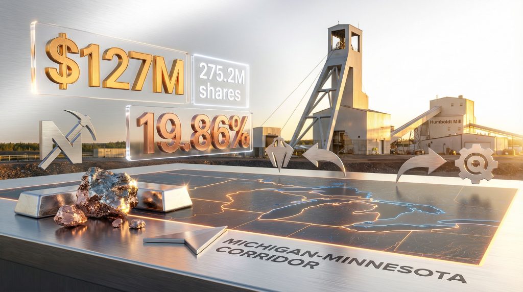 Lundin Mining Eagle Mine Sale to Talon Metals Complete