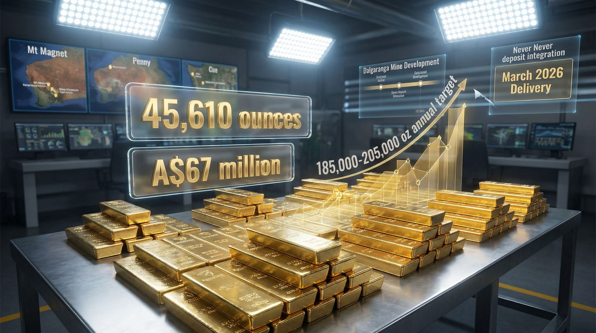 Ramelius Resources Gold Production December Quarter